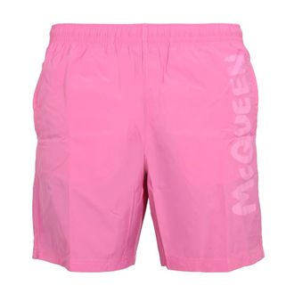 Alexander McQueen Herren, Bademode, Rosa, SGr&ouml;&szlig;e