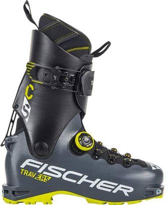 Fischer Herren Tourenstiefel TRAVERS CS YELLOW - GREY/BLACK