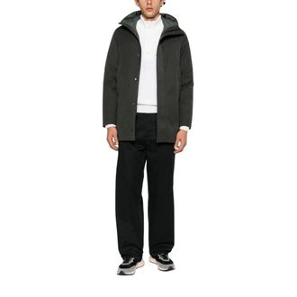 Roberto Ricci Design Klassischer Kapuzenparka - - Coats - Herren - Grau - XL
