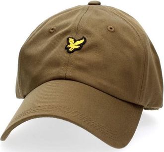 Lyle & Scott HE906A BASEBALL CAP-W485 OLIVE