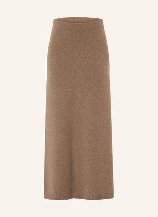 Max Mara Strickrock Dorina Aus Cashmere braun