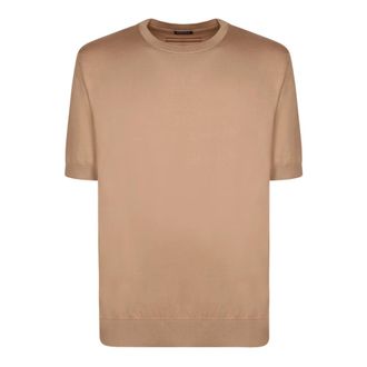 Ermenegildo Zegna Homme, Tops, Beige, Taille: M Coton premium, coupe classique