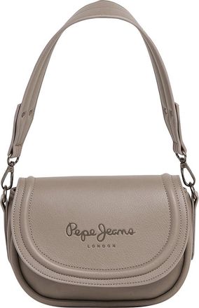 Pepe Jeans London Damen Crisha Code Bag, Einheitsgröße, Grau (Yale Grey), Einheitsgröße