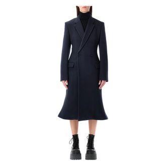 Balenciaga Outdoor - - Coats - Damen - Blau - S