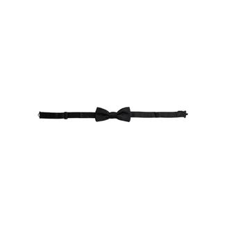 Dolce & Gabbana Verstellbare Schwarze Seiden Herren Fliege - - Accessories - Herren - Schwarzk - ONE SIZE