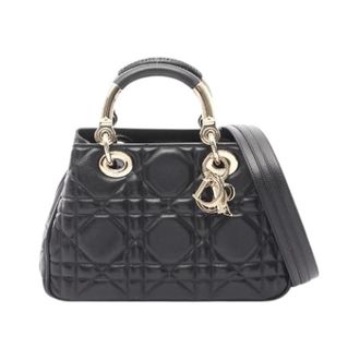 Dior Pre-owned Lady 95.22 Leder 2way Handtasche - - Pre-owned - Damen - Schwarzk - ONE SIZE