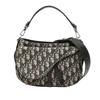 Dior Pre-owned Canvas Shoulder Satchel - - Pre-owned - Damen - Beige - ONE SIZE