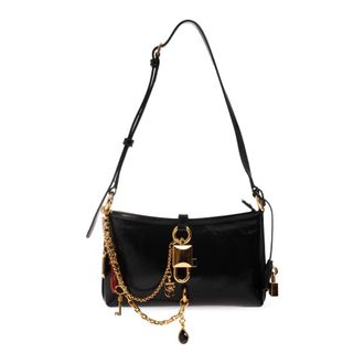 Dolce & Gabbana Lock Schultertasche - - Bags - Damen - Schwarzk - ONE SIZE