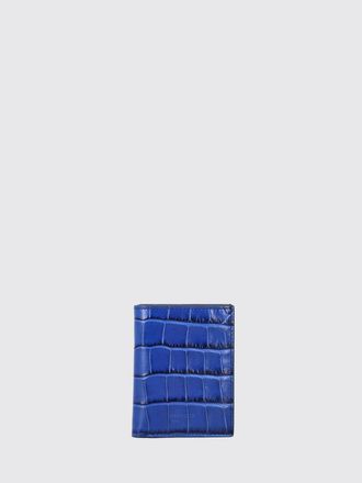 Tom Ford Bifold-Kartenetui aus Kalbsleder mit Krokodilpr&auml;gung