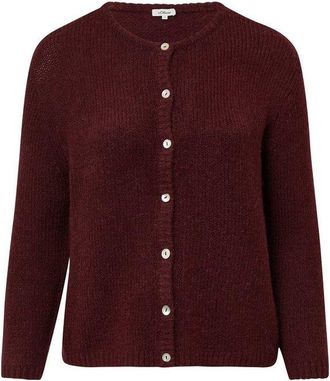 s.Oliver Cardigan Strickjacke Cardigan aus Alpakamix