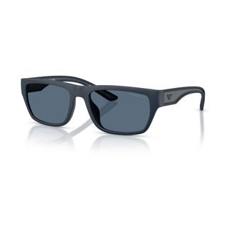 Emporio Armani Homme, Accessoires, Bleu, Taille: 57 MM Ea4267U 618580 Lunettes de soleil