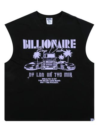 Billionaire Boys Club débardeur imprimé Ride - Noir