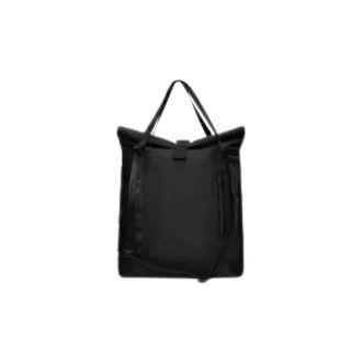 Rains unisex, Pre-owned, Noir, Taille: ONE Size Sac fourre-tout &agrave; enroulement Trail Pre-owned