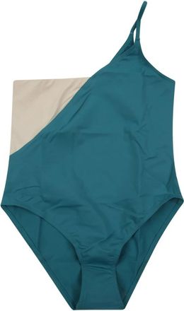 Eres Eres, Femme, Maillots de bain, Bleu, Taille: 38 FR Maillot de bain une pi&egrave;ce asym&eacute;trique Tandem