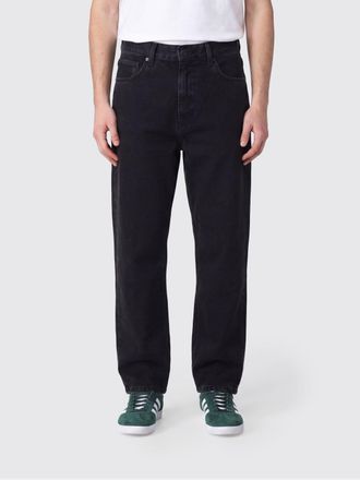 Carhartt Work in Progress Brandon Wide-Leg-Jeans mit mittlerer Leibh&ouml;he aus Baumwolldenim von