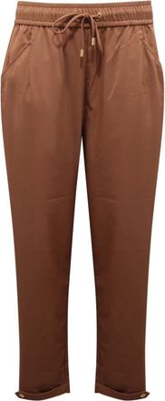 Liu Jo Femme, Pantalons, Brun, Taille: 40 FR Ta5144 Ts922 Pantalon &Eacute;court&eacute;