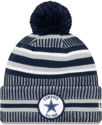 New Era Dallas Cowboys Beanie Herren, Dk Blue, One Size