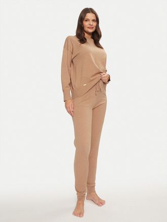Selmark Pyjama P9873 Beige Relaxed Fit