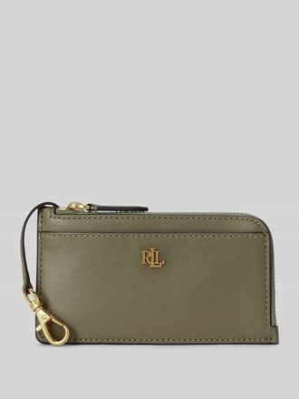 Lauren Ralph Lauren Portemonnaie f&uuml;r Kleingeld aus echtem Leder