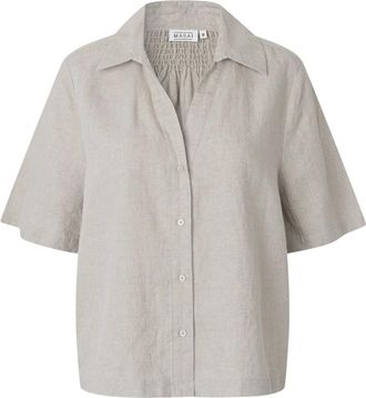 Masai Femme, Blouses et Chemises, Beige, Taille: 42 FR Chemises