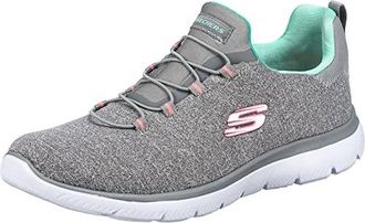 Skechers Summits-Quick Getaway Baskets, Gris, 36 EU