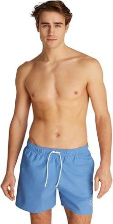 Calvin Klein Slip de Bain Homme Medium Drawstring avec Logo, Bleu (Glacier 5534269), 6XL