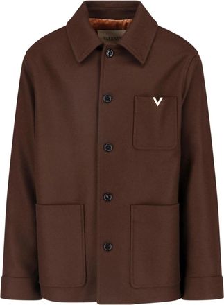 Valentino Jacke Aus Schurwolle Vgold