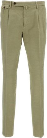 BRIGLIA 1949 Homme, Pantalons, Vert, Taille: M Chinos coupe droite