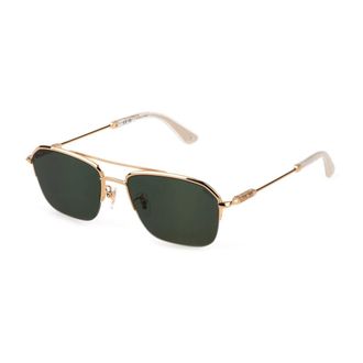 Police Klassische Aviator Sonnenbrille - - Accessories - Herren - Gelb - 56 MM