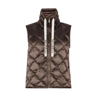 Max Mara Gilet Tregic - Femme - Vestes - Brun - Taille: 40 FR