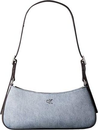Calvin Klein Sac port&eacute; &eacute;paule en denim de coton
