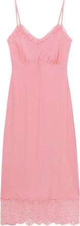 Simone Rocha Deep Midikleid - Rosa