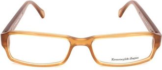 Ermenegildo Zegna Homme, Accessoires, Brun, Taille: ONE Size Vz35570T91 Optical Frame