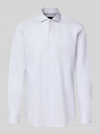 HUGO BOSS Slim Fit Businesshemd aus reiner Baumwolle Modell HANK