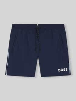 HUGO BOSS Regular Fit Badehose mit Logo-Print Modell STARFISH