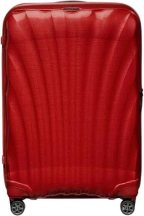 Samsonite unisex, Valises, Rouge, Taille: ONE Size C-Lite Spinner