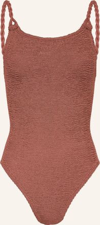 Hunza G Badeanzug Camille rosa