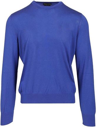 Tom Ford Pull Col Rond - Bleu