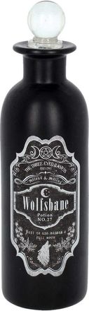 Nemesis Now Wolfsbane Trankflasche, 21 cm, Schwarz