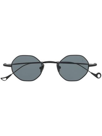 Eyepetizer lunettes de soleil &agrave; monture ronde - Noir