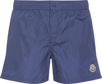 Moncler Homme, Maillots de bain, Bleu, Taille: XL Moncler Swimwear