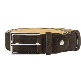 Doucal's Ceinture ajustable - Homme - Accessoires - Vert - Taille: 105 CM