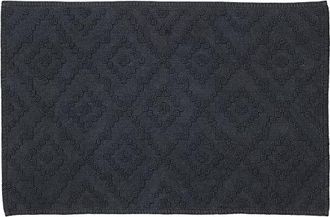 Sealskin Aztec Badteppich 60x90 cm Baumwolle Dunkelgrau