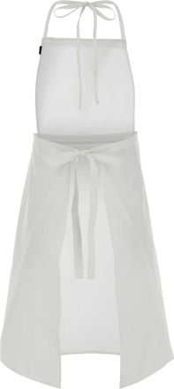 Miu Miu Halter Poplin Dress - White