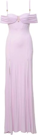 Elisabetta Franchi Femme, Robes, Rose, Taille: 38 FR Robe Longue en Cr&ecirc;pe Jersey avec Corset Red Carpet