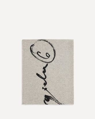 Maison Margiela Signature knitted Scarf Female UNI