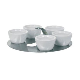 Take 2 Germany Take2 27001 Miro EiertablettSet, Edelstahl Porzellan