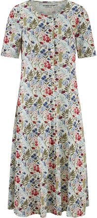 Peter Hahn Jersey-Kleid Olga Green Cotton weiss