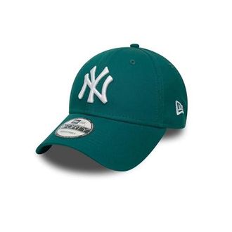 New Era New York Yankees League Essential 9forty Casquette Snapback, Vert fonc&eacute;, Taille Unique