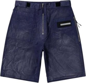 Aries Homme, Shorts, Bleu, Taille: W34 Canvas Walking Short
